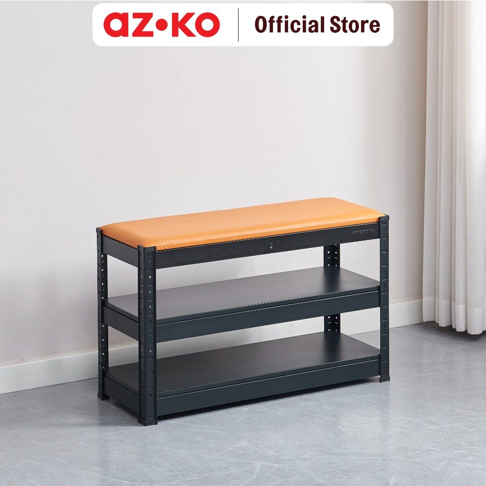 Jual AZKO Krisbow Rak Penyimpanan Serbaguna 2 Tingkat - Hitam Organizer ...