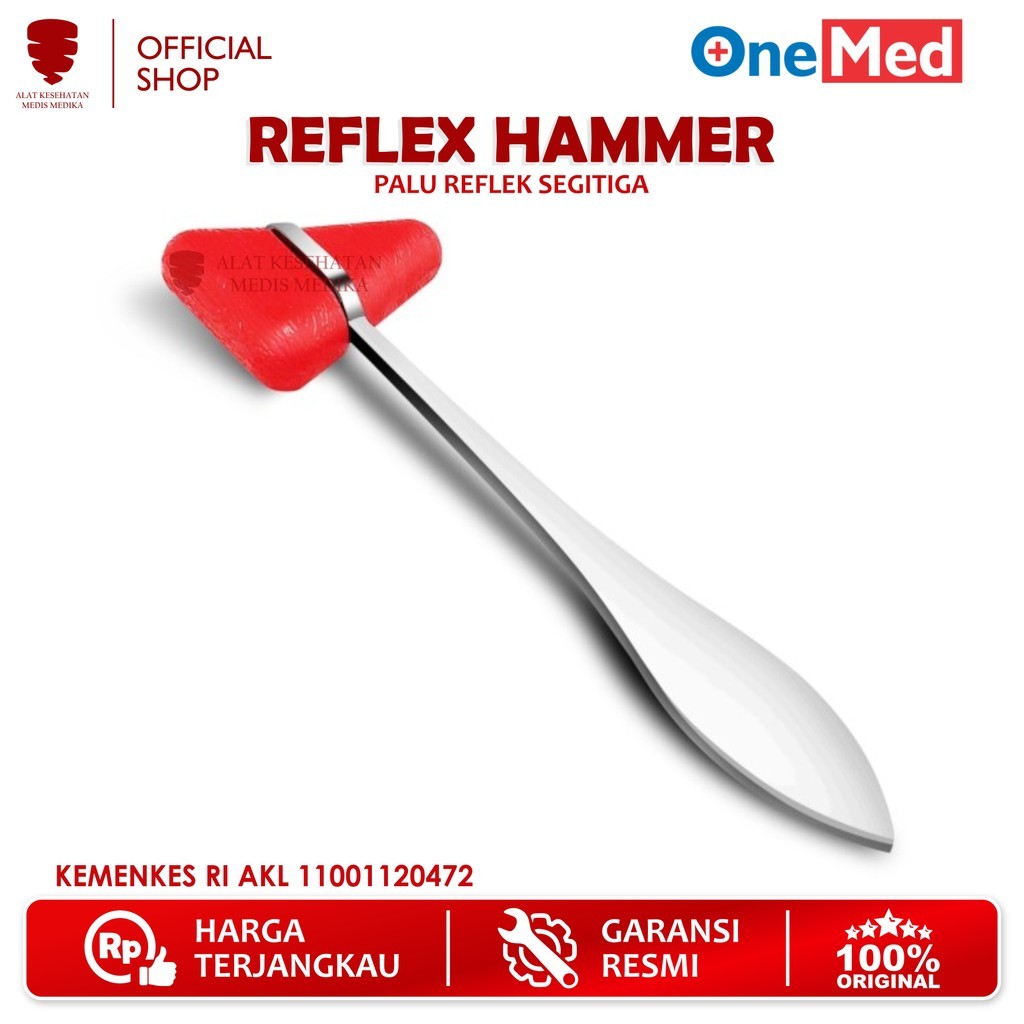 Jual Reflex Hammer Taylor Onemed Reflek Segitiga Palu Neurologi Kepala ...