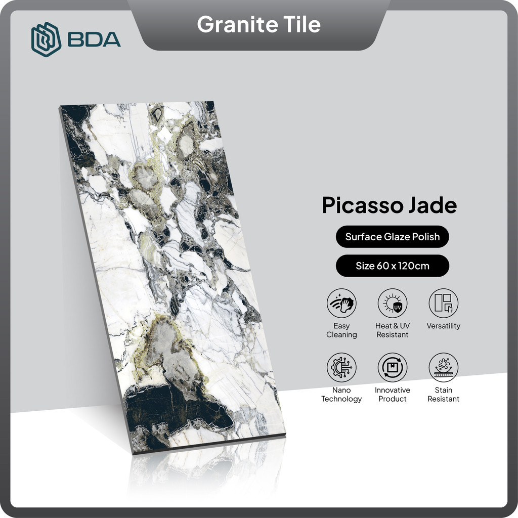 Jual BDA Granite Tile Granit 60x120 Granit 120x60 Keramik Lantai ...
