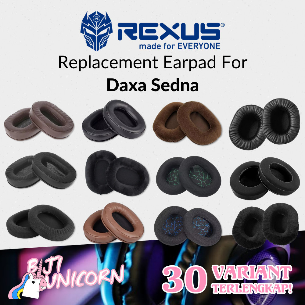 Jual Earpad Earcup Ear Cushion Rexus Daxa Sedna Daxasedna Bantalan Busa ...