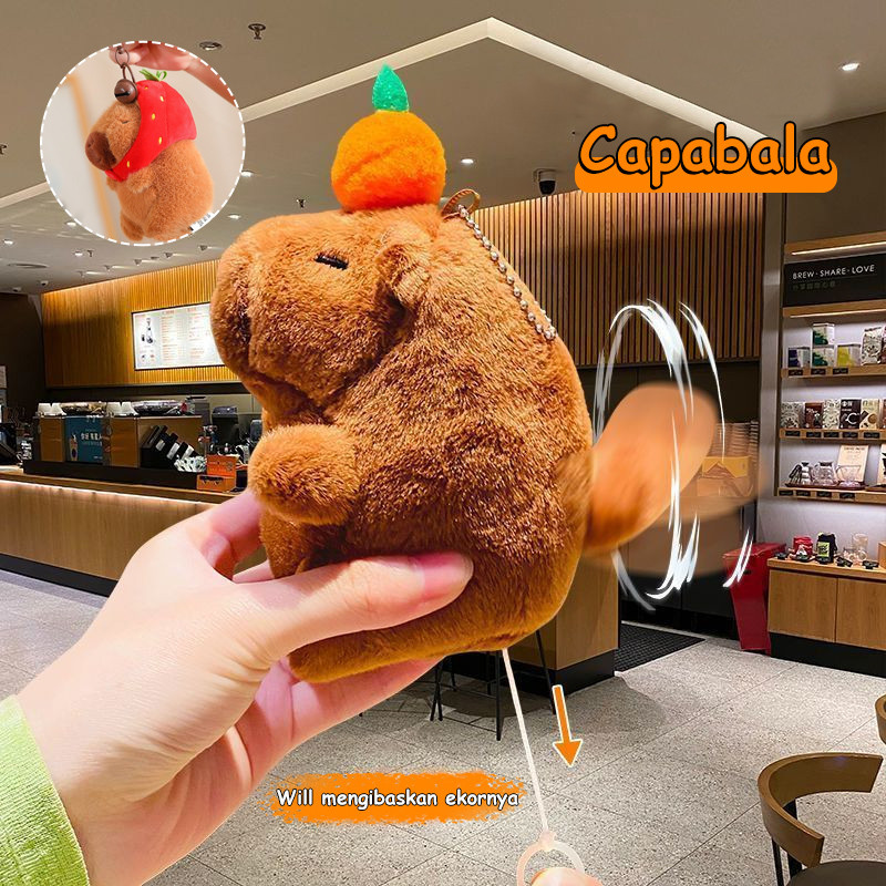 Jual Capabala Ransel Liontin Boneka Mainan Mewah Aksesori Gantungan ...