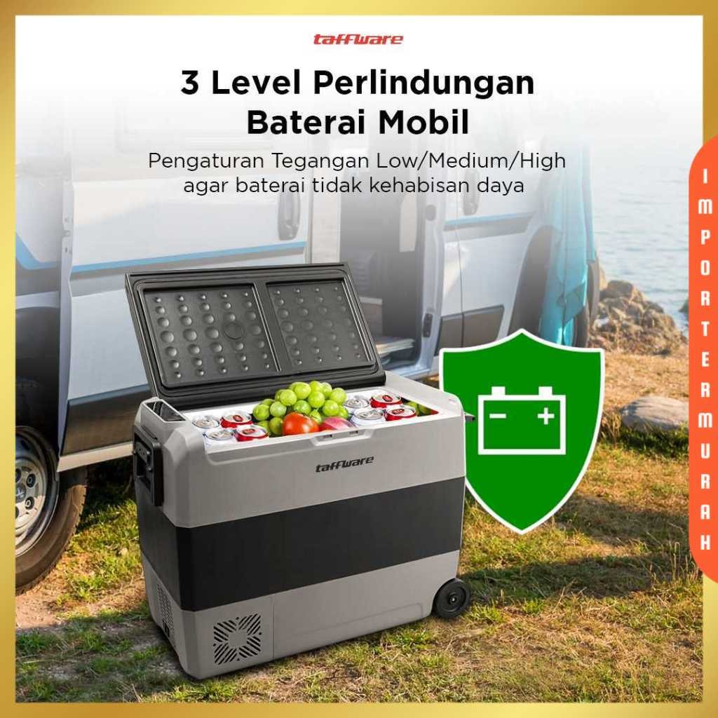 Jual Taffware Kulkas Mobil Portable Car Mini Fridge Freezer 50L - T50 ...