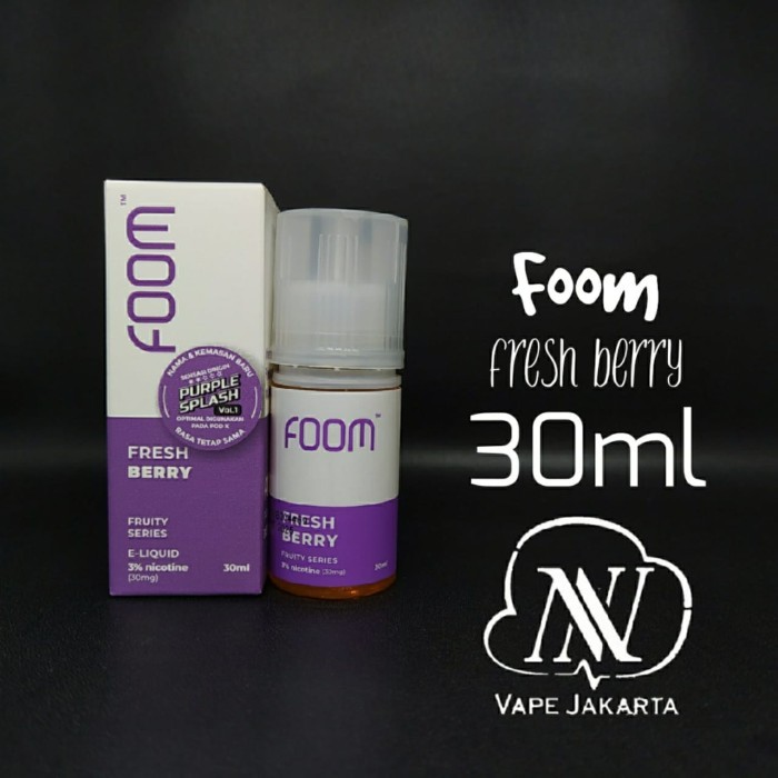 Jual Foom Fresh Berry Salt Nic 30ml 30mg by Foom | Shopee Indonesia