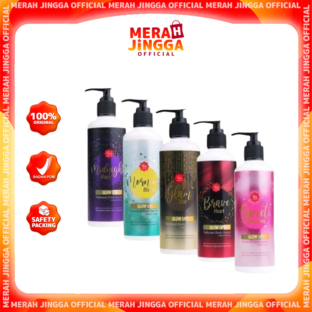 Jual Viva Glow Up Perfumed Body Serum 230ml | Merah Jingga Official ...