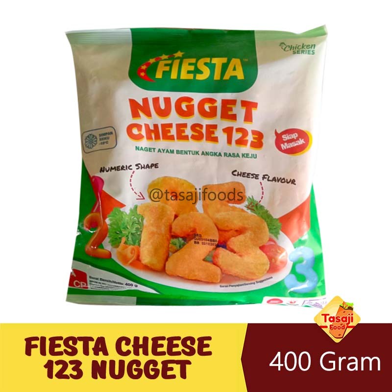 Jual Fiesta Cheese 123 Nugget Ayam Bentuk Angka Rasa Keju 400 gr ...