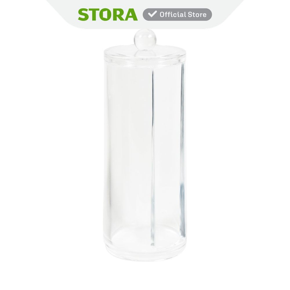 Jual Stora 7X7X18.7 cm Kotak Penyimpanan Kapas Container Box Kotak ...