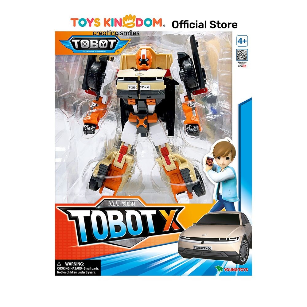 Jual Toys Kingdom Tobot Robot X New Kids Toy Action Figur Mainan ...