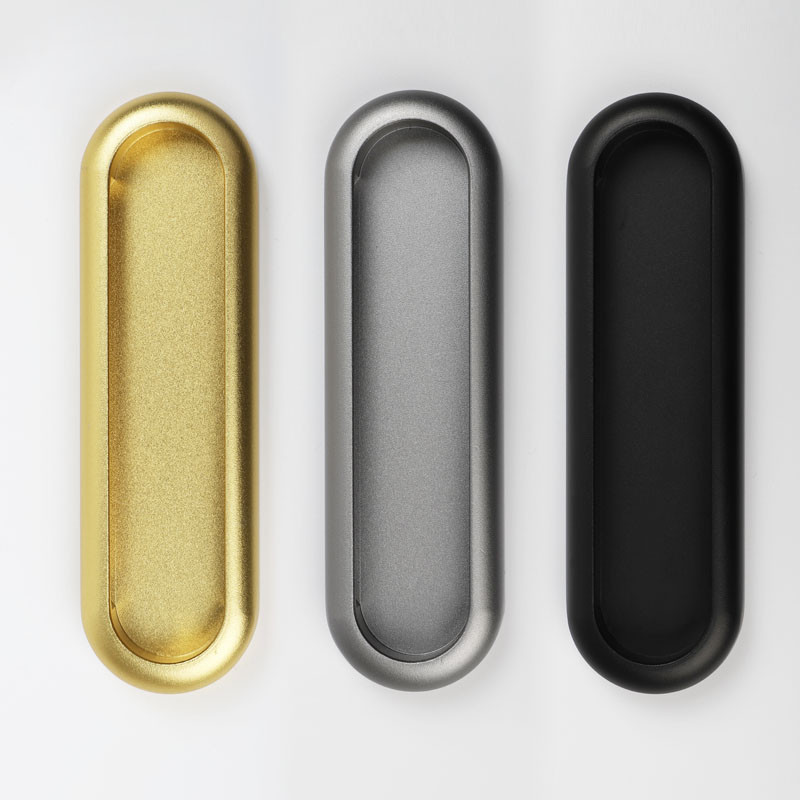 Jual Concealed Handle Nail-free adhesive glass sliding door handle ...