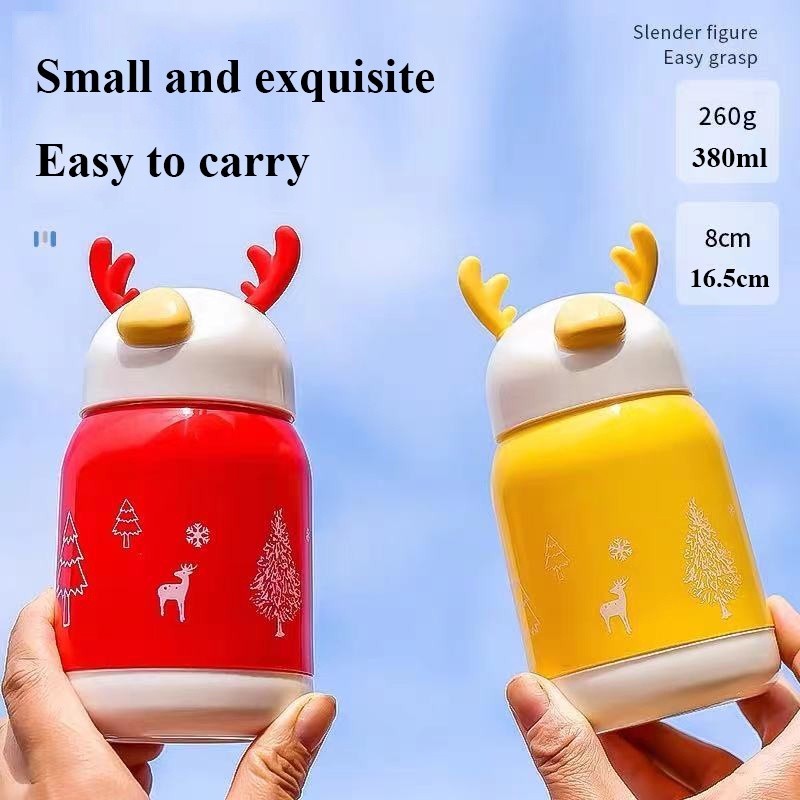Jual Kiara Botol Minum 380ml Thermos Glass cup Tumbler Hot and Cold ...