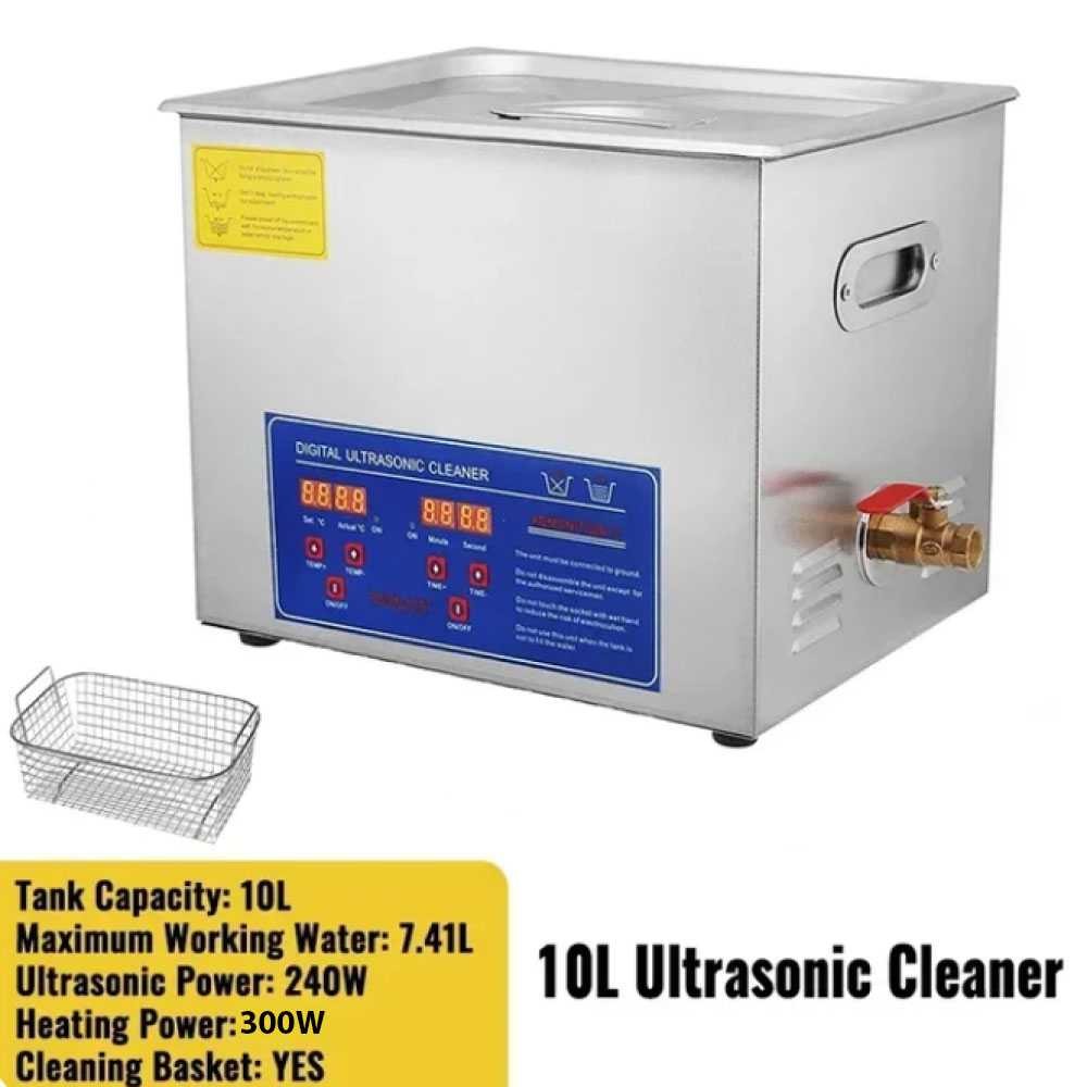 Jual VEVOR Mesin Pembersih Perhiasan Ultrasonic Cleaner 10L 240W - KZ-D10 | Shopee Indonesia