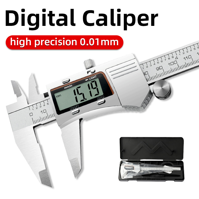 Jual Digital Pachometer Metal Caliper Professional Vernier Caliber Measuring Tools Woodworking ...