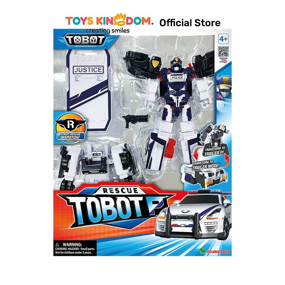 Jual Toys Kingdom Tobot Rescue Robot P Kids Toy Action Figur Mainan ...