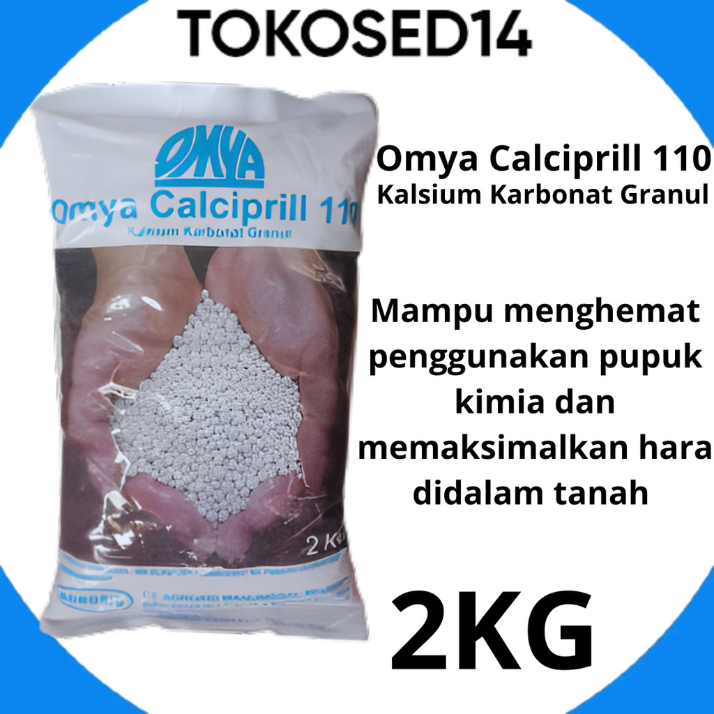 Jual Pupuk Omya Calciprill 110 Kalsium Karbonat Calcium Carbonat 2 Kg ...