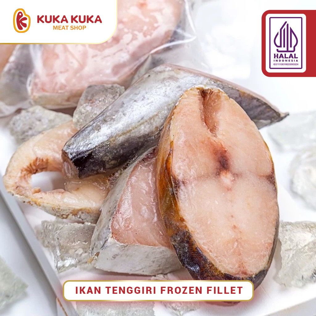 Jual Ikan Tenggiri Frozen Fillet / Fish Steak Vakum Pack @500gr ...