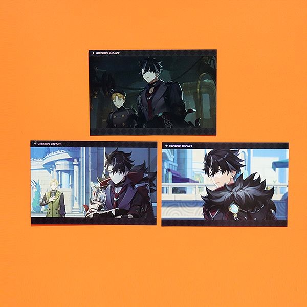 Jual Set of 3 Wriothesley Character PV Series Photo Cards - Genshin ...