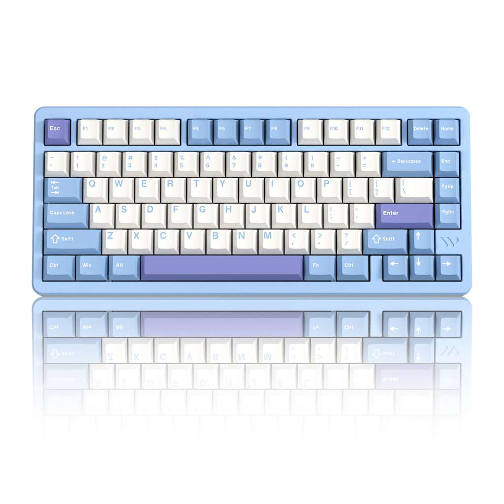 Jual Womier SK75 75% Keyboard with Full Aluminum Wireless 3-Modes ...