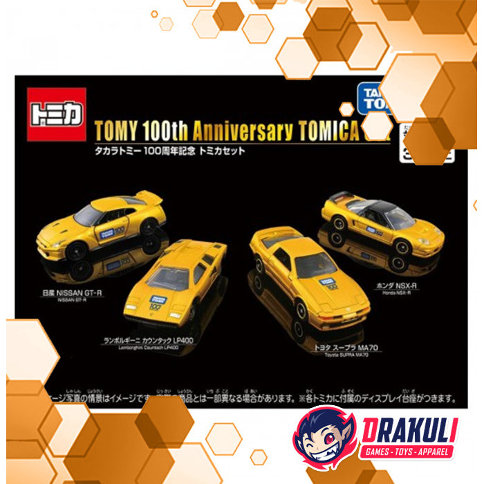 Jual Toys Takara Tomy Tomica Gift Tomy 100th Anniversary Tomica Set ...