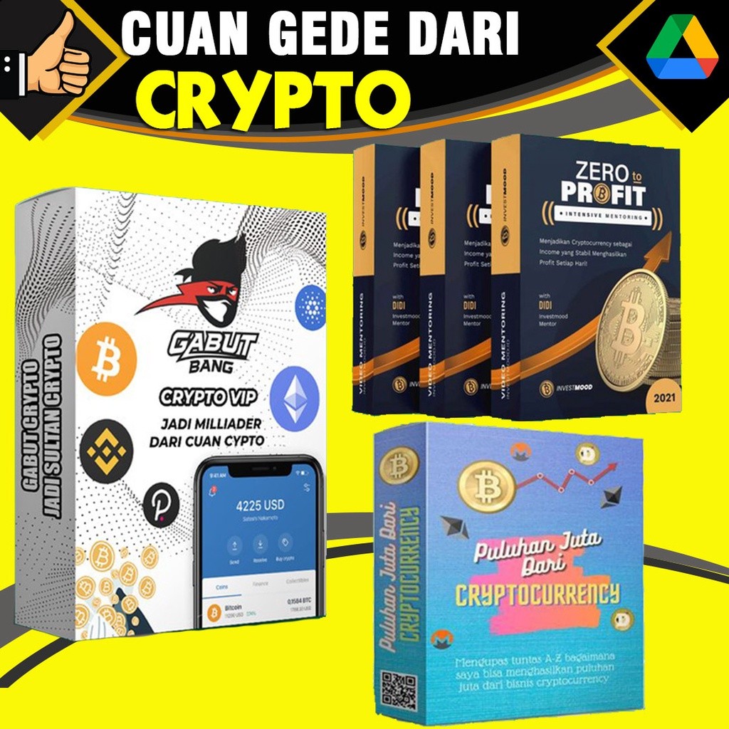 Jual Gabut Crpyto VIP - ZERO To Profit - Panduan Puluhan Juta dr Crypto ...
