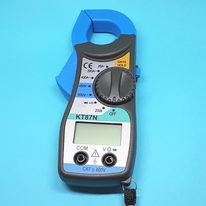 Jual Blue Digital Multi Tester / Voltage, Ampere Meter. Tang Amper ...