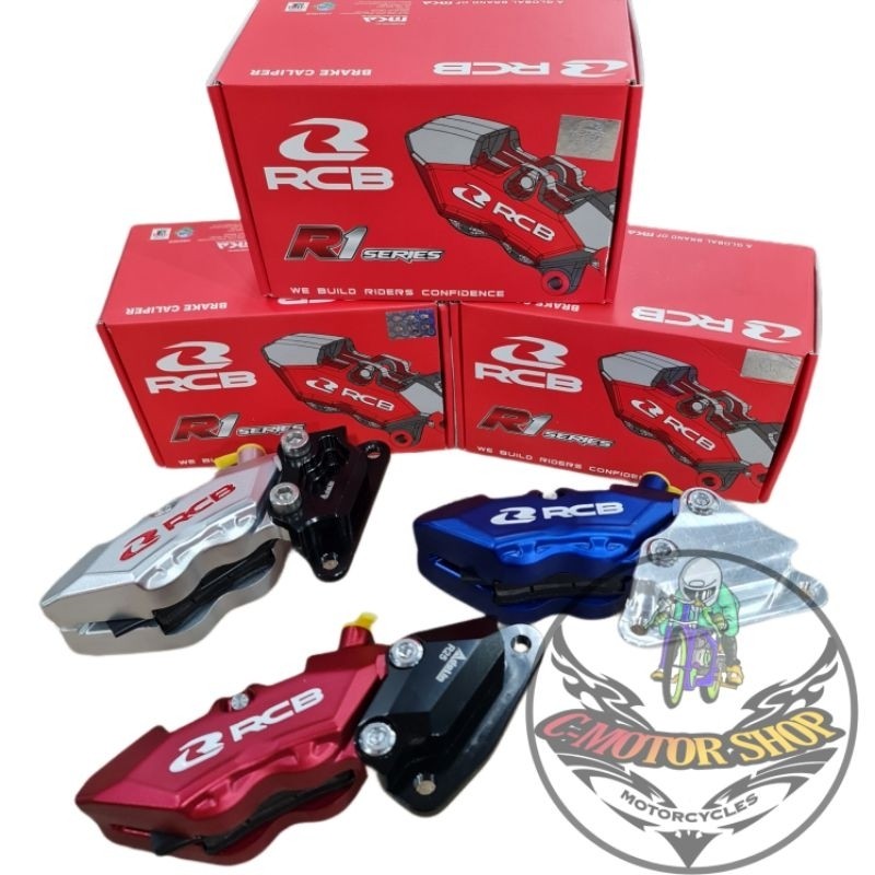 Jual CALIPER KALIPER DEPAN RCB R 1 R1 4 PISTON R25 MT25 CBR 250RR XMAX NMAX OLD NMAX NEW AEROX ...