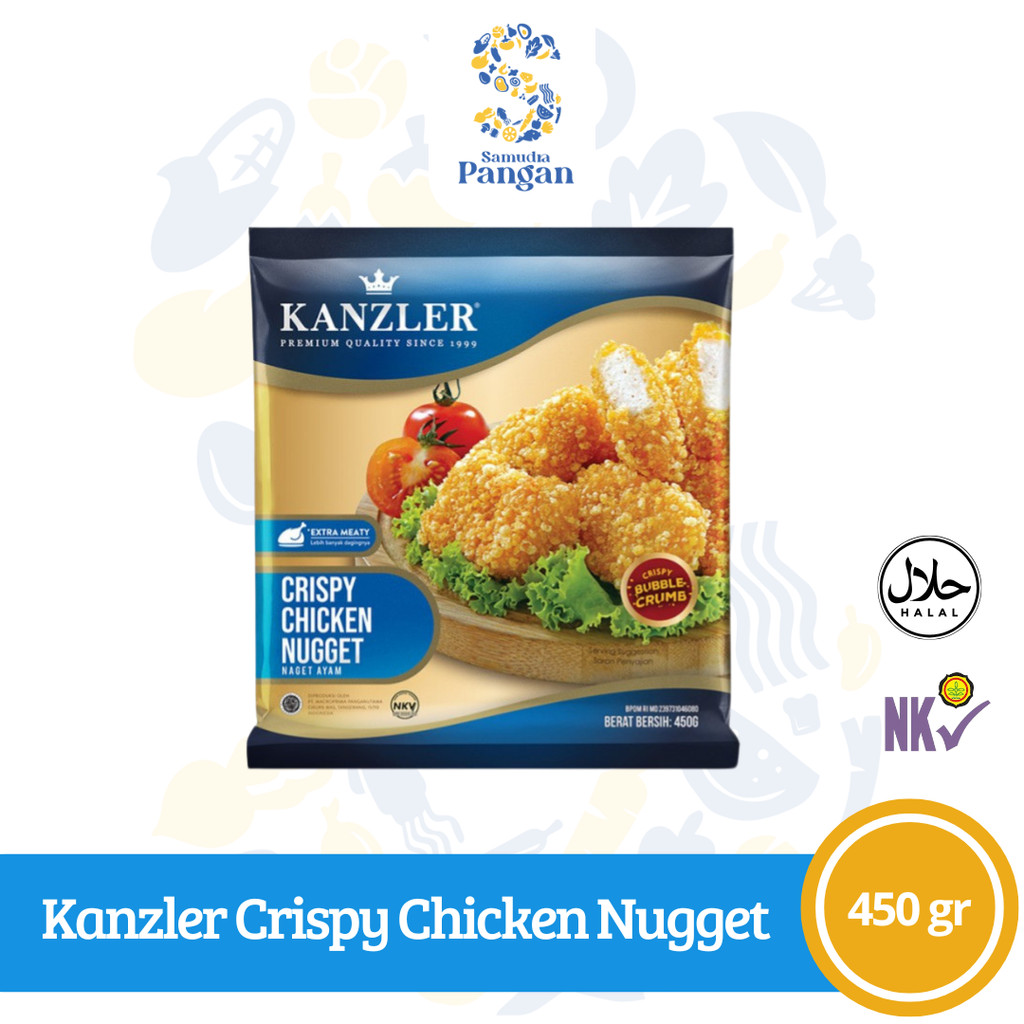 Jual Kanzler Crispy Chicken Nugget Ayam 450 gr Frozen Tangerang ...