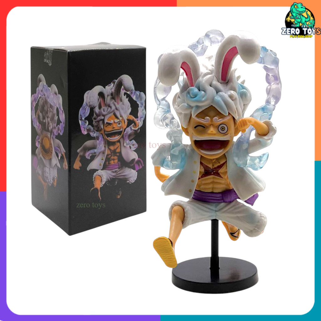 Jual Figure Luffy Nika One Piece Versi Bunny - Koleksi Action Figur ...