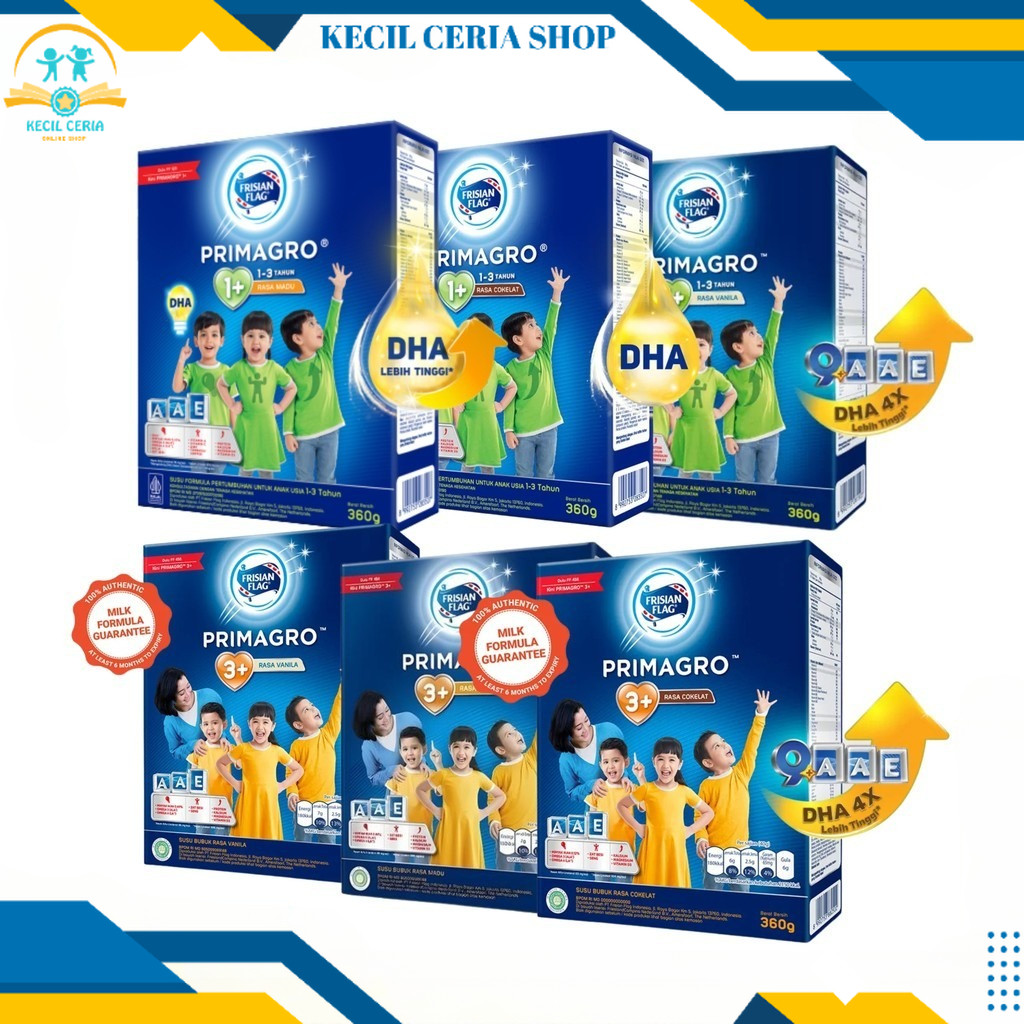 Jual Frisian Flag Primagro 1 360gr Susu Formula Pertumbuhan Bayi Dan ...