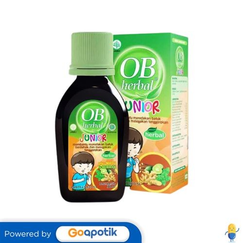 Jual Ob Herbal Junior Syrup Isi 30 Ml Botol | Shopee Indonesia
