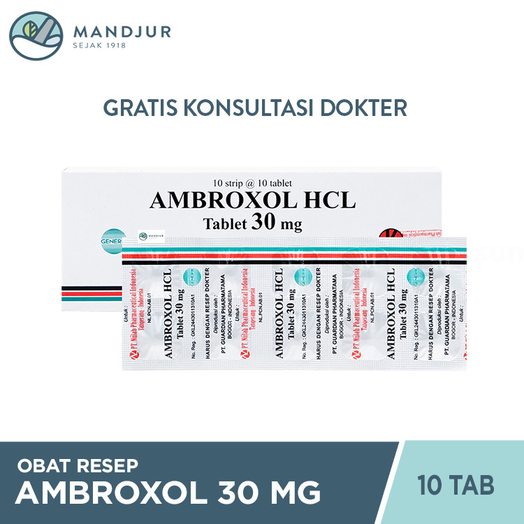 Jual Ambroxol Novapharin 30 mg 10 Tablet | Shopee Indonesia