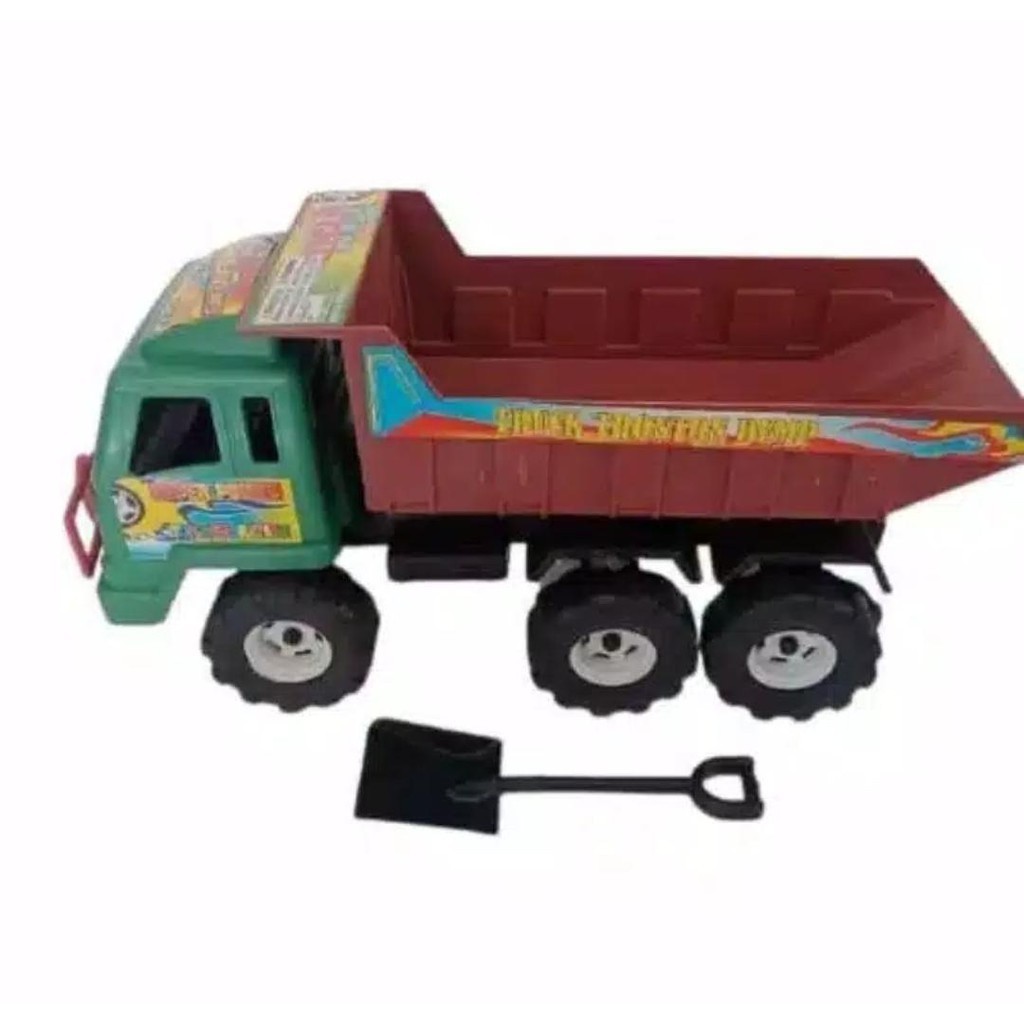 Jual Mainan Mobil Truk Tronton Moil Pengangkut Pasir Mobil truck/Toys ...