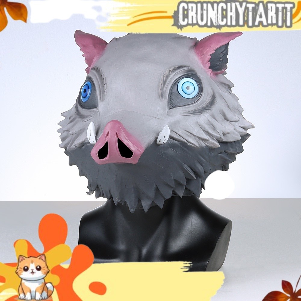 Jual VIRAL NEW TOL-52 topeng kimetsu no yaiba inosuke pig mask latex ...