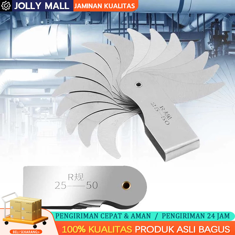 Jual Radius Gauge/Alat Ukur Radius/Alat Pengukur Radius/Alat Ukur Celah ...