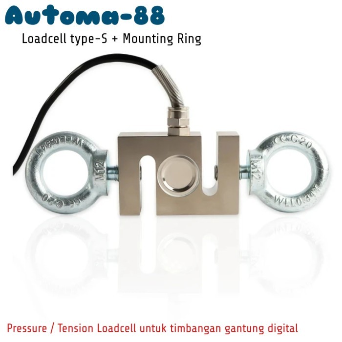 Jual GG88 Loadcell Gantung include Mounting Ring 50kg 100kg 200kg 500kg ...