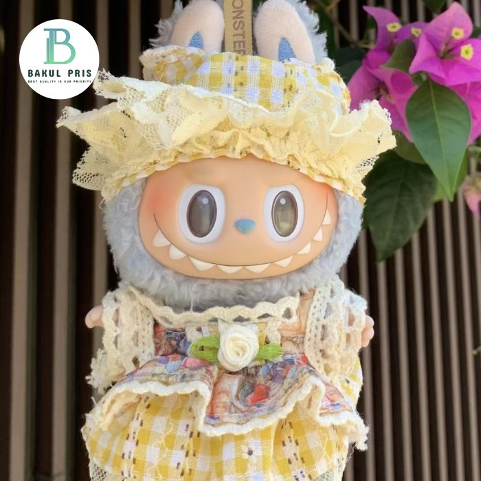 Jual Baju Labubu Maid Hitam Putih Baju Boneka Labubu Raja Popmart - BP05 Baju Labubu Popmart V1 ...