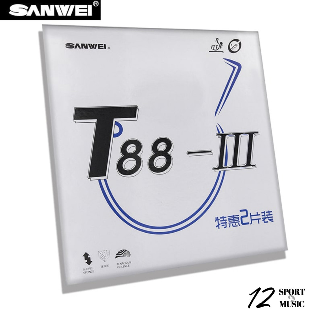 Jual Karet Bet Tenis Meja - Sanwei T88-III (Isi 2 Pcs) | Shopee Indonesia