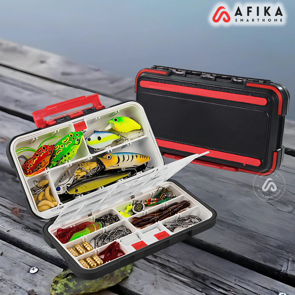 Jual Kotak Perkakas Kail Pancing Tackle Box Waterproof Desain Portabel dan Mudah Dibawa | Shopee ...