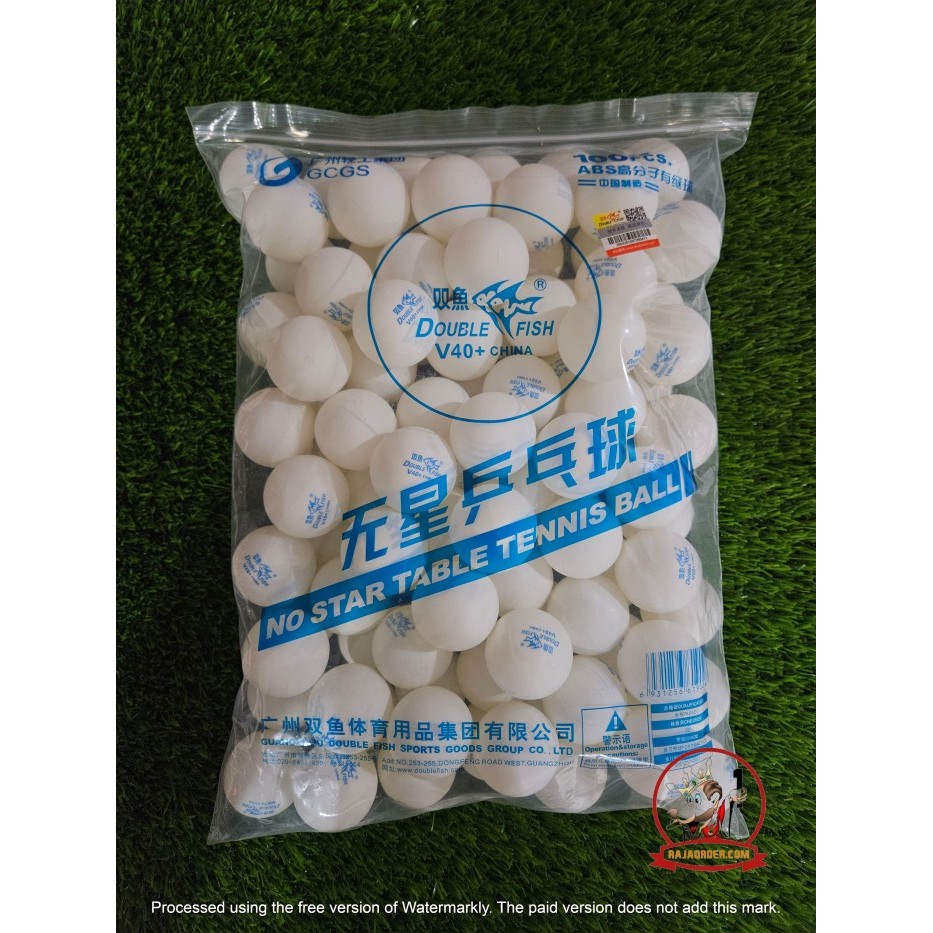 Jual 100PCS Double Fish Training Ball NO STAR - Bola Latihan Banyak Pingpong | Shopee Indonesia