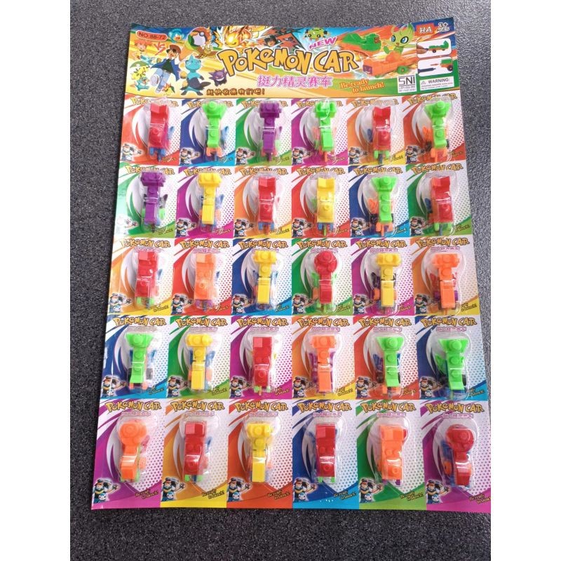 Jual MAINAN MOBIL MOBILAN POKEMON LEGOAN SUSUNAN KECIL PLASTIK WARNA ...