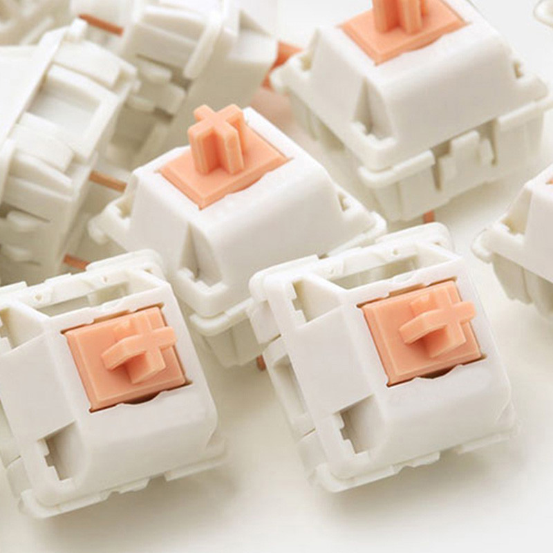 Jual Holy Panda Tactile Keyboard Switch 3 Pin 55g 62g 67g POM Axis ...