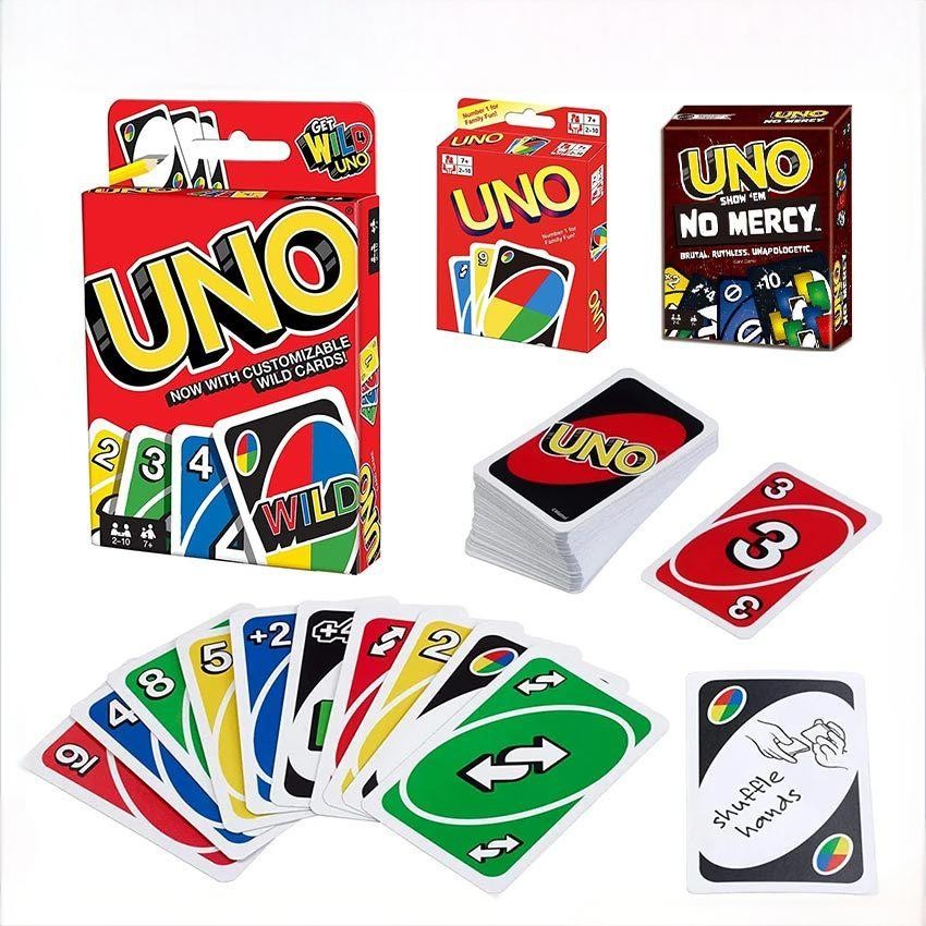 Jual Uno Game Board Games UNO Cards Table Family Party Entertainment ...