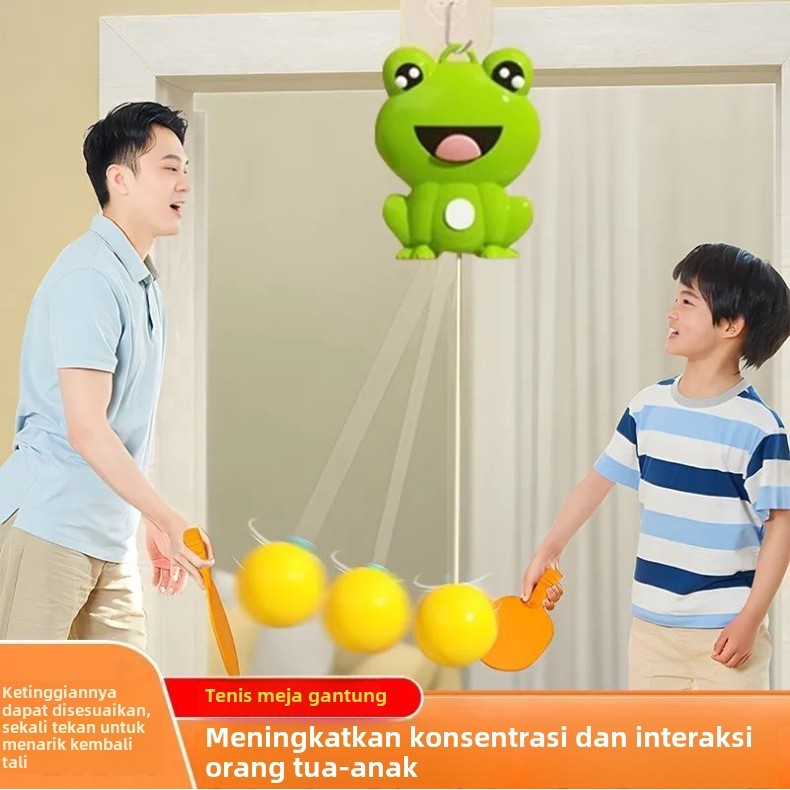 Jual Raket Tenis Meja Berputar Interaksi Orang Tua-Anak Dalam Ruangan ...