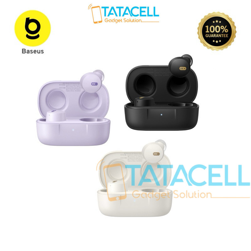 Jual BASEUS Bowie E18 Headset Bluetooth 5.3 TWS Earphone IPX4 ENC Original | Shopee Indonesia