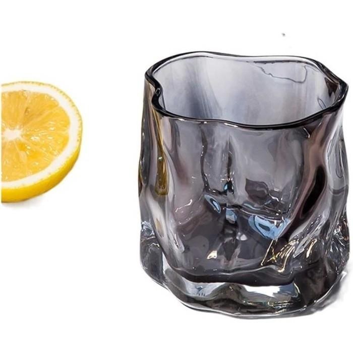 Jual Gelas Sloki Kaca Whiskey Bir Wine Anggur Whisky Japanese Yamazaki Style Rock Glass 190ml ...