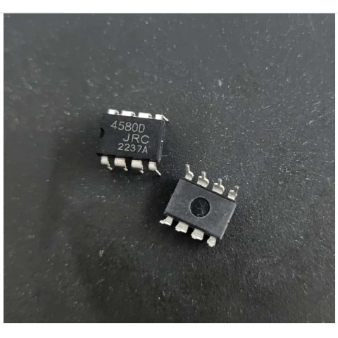 Jual IC JRC4580D JRC 4580 D 4580D Dual Op-Amplifier IC DIP-8 | Shopee Indonesia