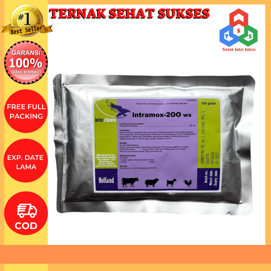 Jual Intramox 200 WS 100 gram - Mengobati Infeksi Saluran Pencernaan ...