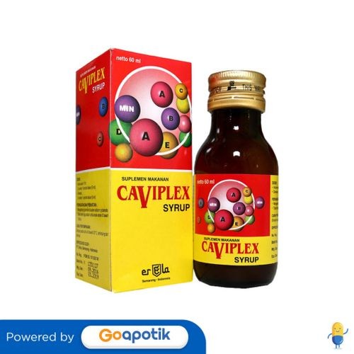 Jual Caviplex Syrup Isi 60 Ml Botol | Shopee Indonesia
