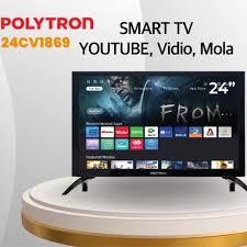 Jual LED TV POLYTRON PLD 24CV 1869 24 INCH EASY SMART MOLA | Shopee Indonesia