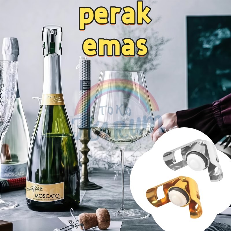 Jual 【New Arrivals】Wine Vacuum Tutup Botol Minuman Tutup Botol ...