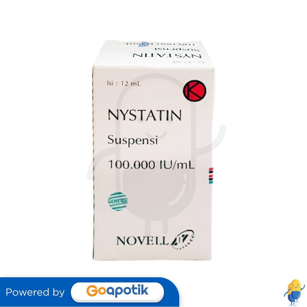 Jual Nystatin Novel 100000 Iu/Ml Suspensi 12 Ml | Shopee Indonesia