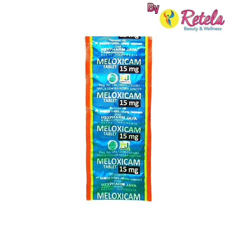 Jual MELOXICAM 15MG 1 STRIP 10 TABLET | Shopee Indonesia